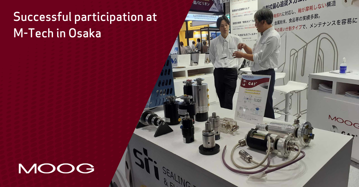 Successful participation in M-Tech in Osaka - Moog GAT en