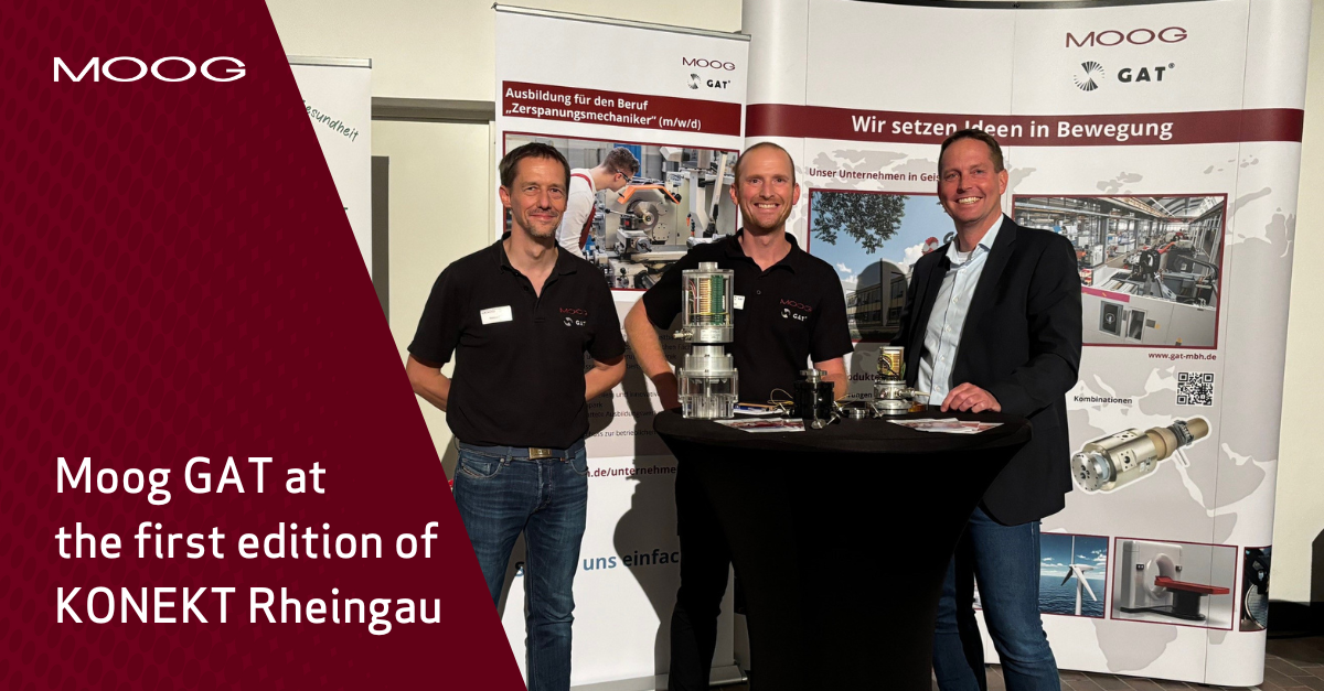 Moog GAT at the first edition of KONEKT Rheingau - Moog GAT en